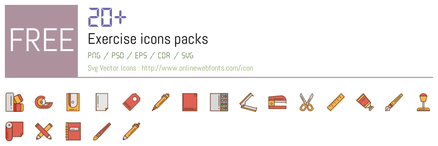 +20 Exercise Svg Animations Packs Free Downloads - OnlineWebFonts.COM