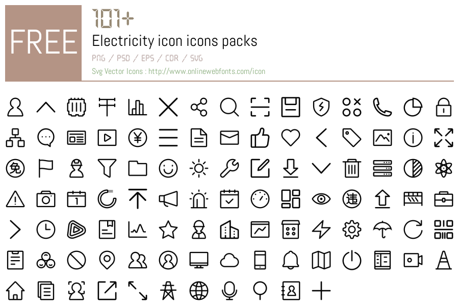+101 Electricity icon Svg Animations Packs Free Downloads ...