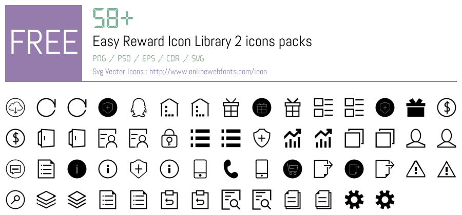 +58 Easy Reward Icon Library 2 Svg Animations Packs Free Downloads ...