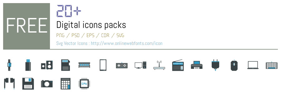 +20 Digital Svg Animations Packs Free Downloads - OnlineWebFonts.COM