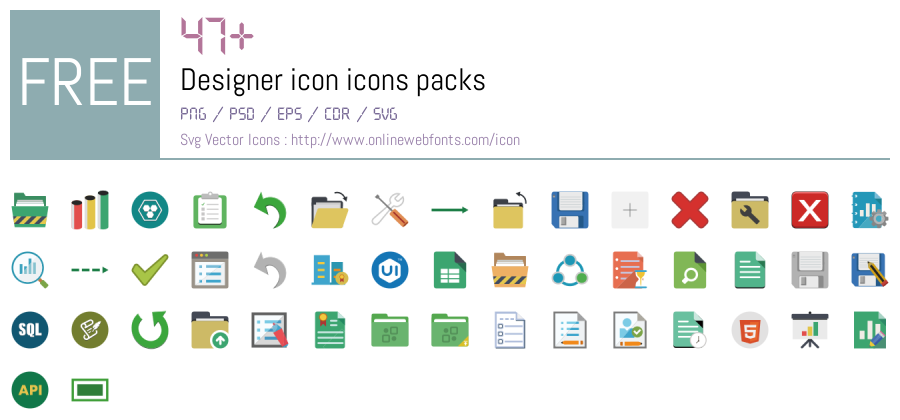 +47 Designer icon Svg Animations Packs Free Downloads - OnlineWebFonts.COM