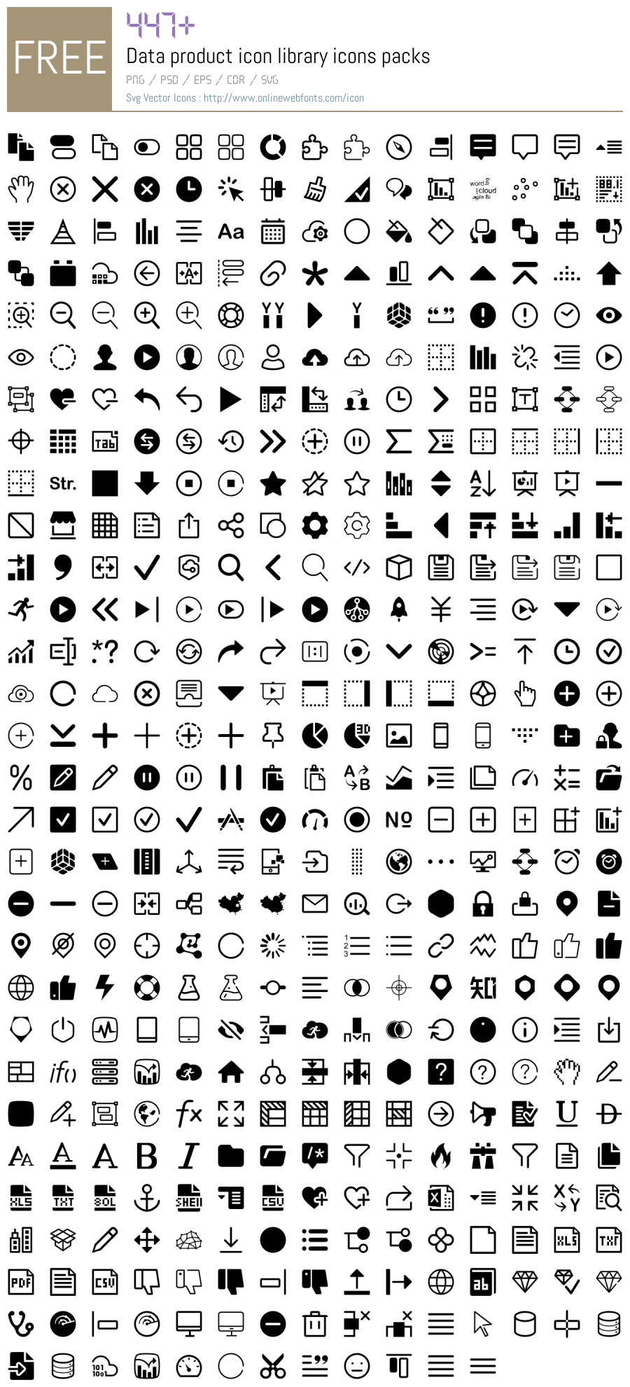 +447 Data product icon library Svg Animations Packs Free Downloads ...
