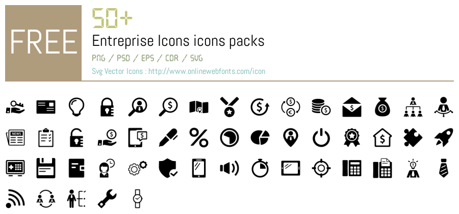 +50 Entreprise Icons Svg Animations Packs Free Downloads ...