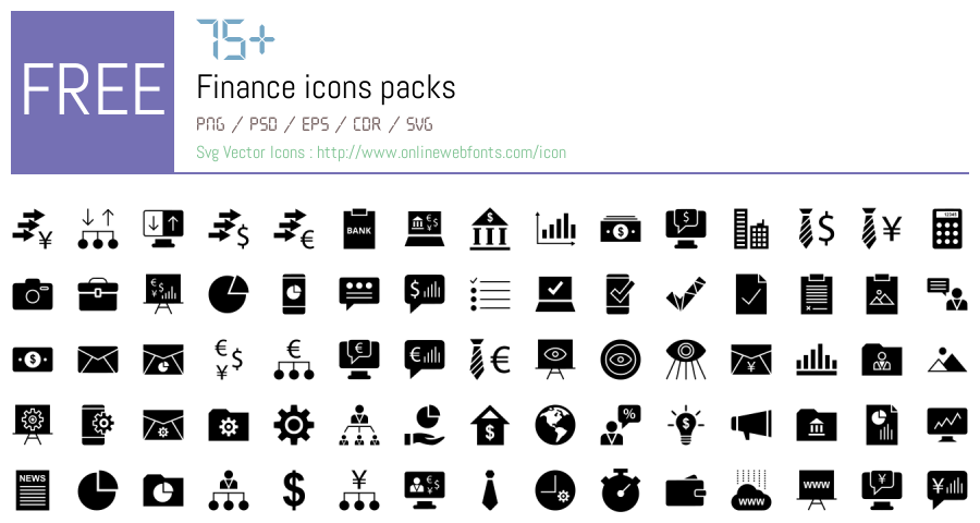 +75 Finance Svg Animations Packs Free Downloads - OnlineWebFonts.COM