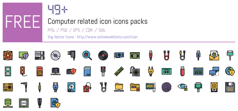 +49 Computer related icon Svg Animations Packs Free Downloads ...