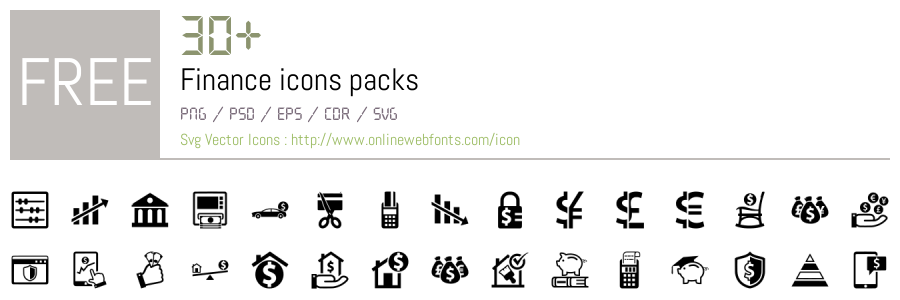 +30 Finance Svg Animations Packs Free Downloads - OnlineWebFonts.COM
