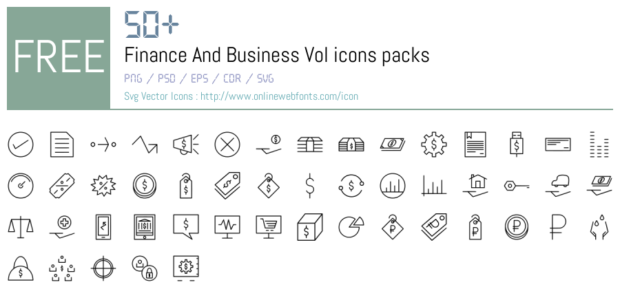 +50 Finance And Business Vol Svg Animations Packs Free Downloads ...