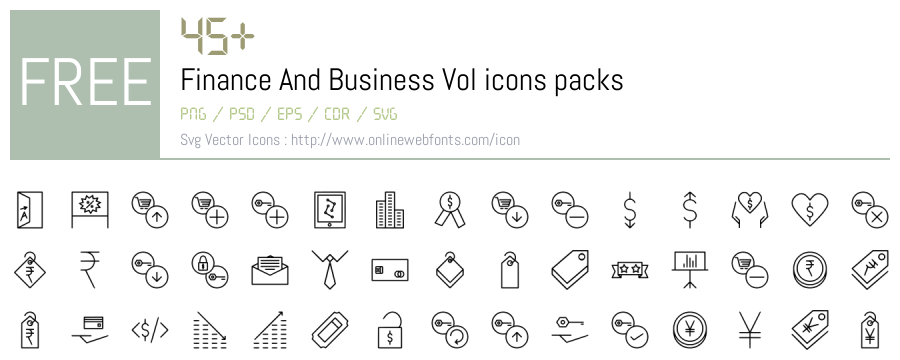 +45 Finance And Business Vol Svg Animations Packs Free Downloads ...