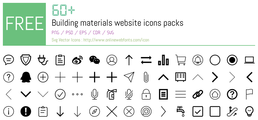 +60 Building materials website Svg Animations Packs Free Downloads ...