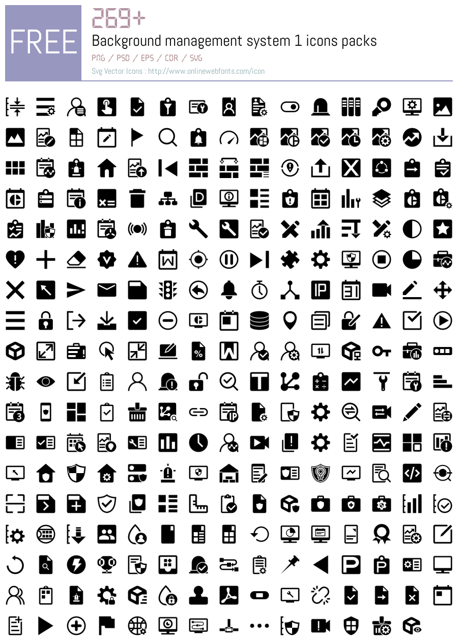 +269 Background management system 1 Svg Animations Packs Free Downloads ...