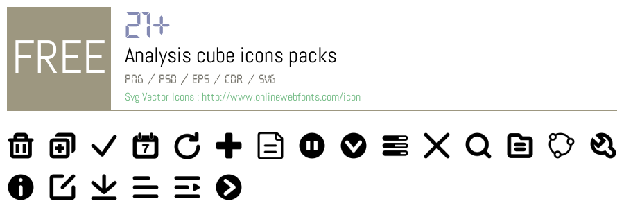 +21 Analysis cube Svg Animations Packs Free Downloads - OnlineWebFonts.COM