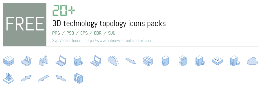 +20 3D technology topology Svg Animations Packs Free Downloads ...