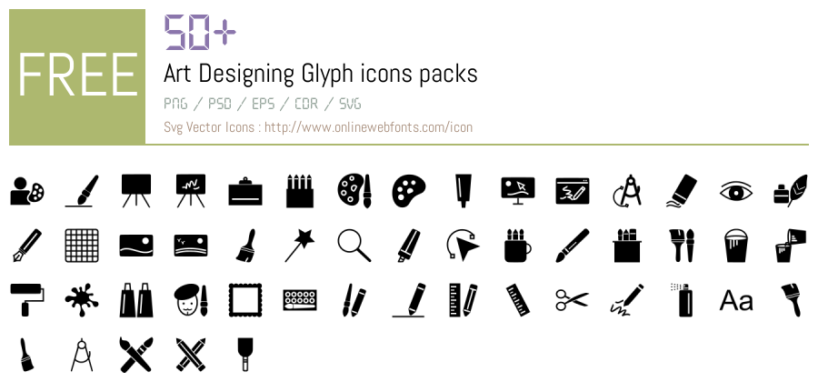 +50 Art Designing Glyph Svg Animations Packs Free Downloads ...
