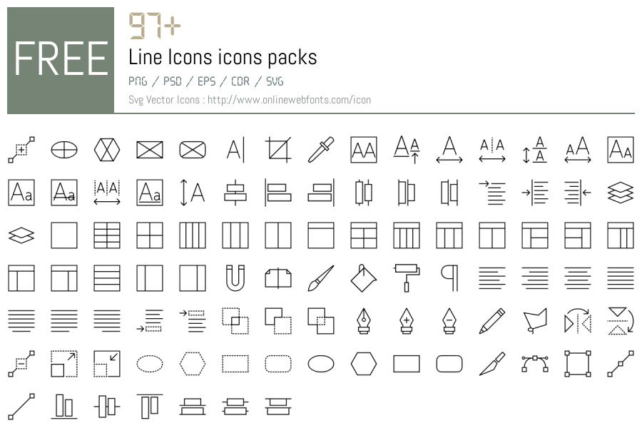 +97 Line Icons Svg Animations Packs Free Downloads - OnlineWebFonts.COM
