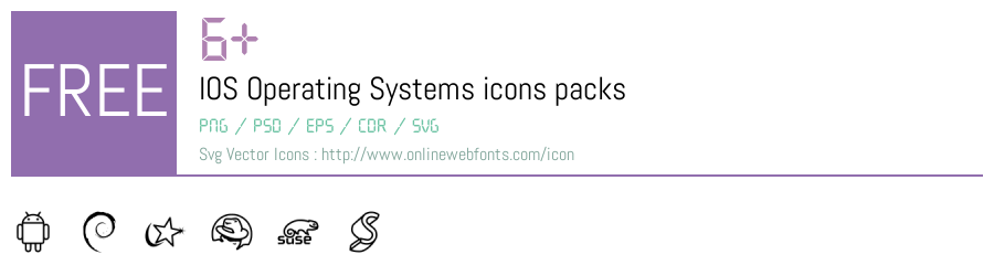 +6 IOS Operating Systems Svg Animations Packs Free Downloads ...