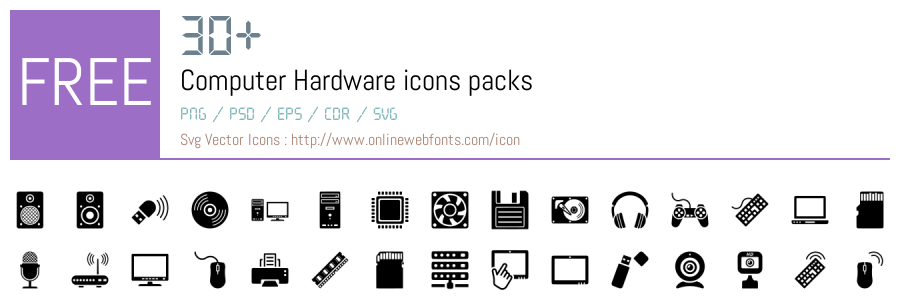 +30 Computer Hardware Svg Animations Packs Free Downloads ...