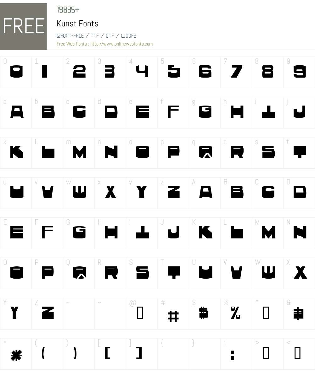 Kunst Macromedia Fontographer 4.1.2 4/28/1997 Fonts Free Download ...
