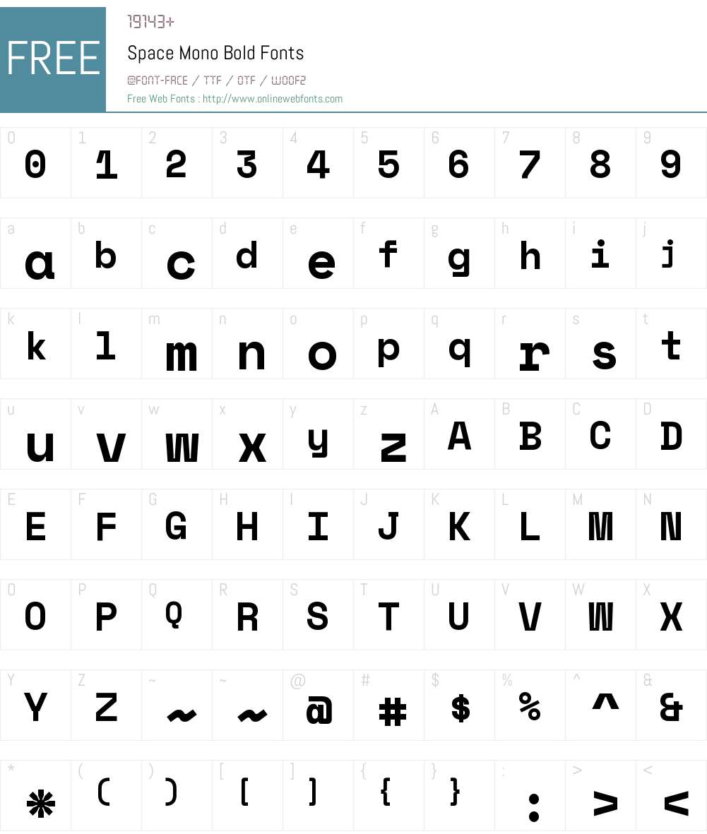 Space Mono Bold 1.000;PS 1.000;hotconv 1.0.81;makeotf.lib2.5.63406 ...