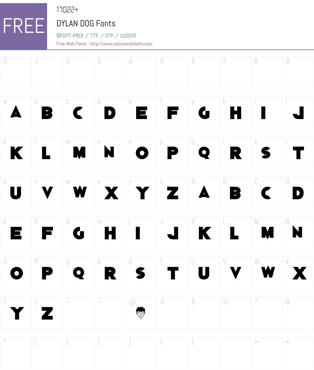 DYLAN DOG 1.000 2012 initial release Fonts Free Download ...