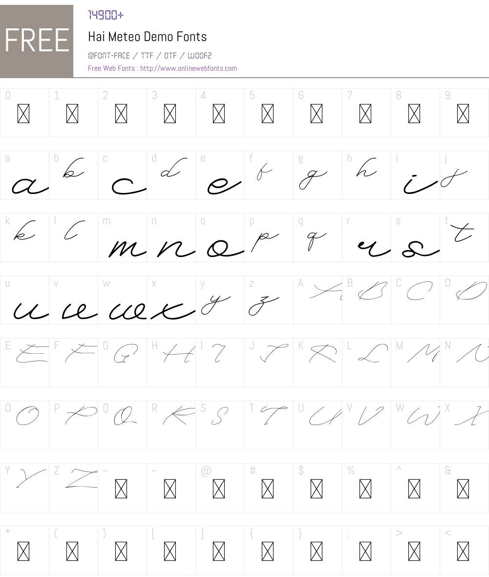 Hai Meteo Demo 1.003;Fontself Maker 3.5.3 Fonts Free Download ...