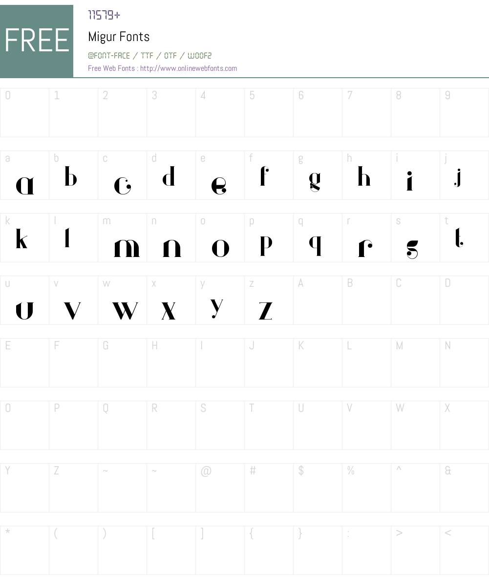 Migur 1.016;Fontself Maker 1.0.8 Fonts Free Download - OnlineWebFonts.COM