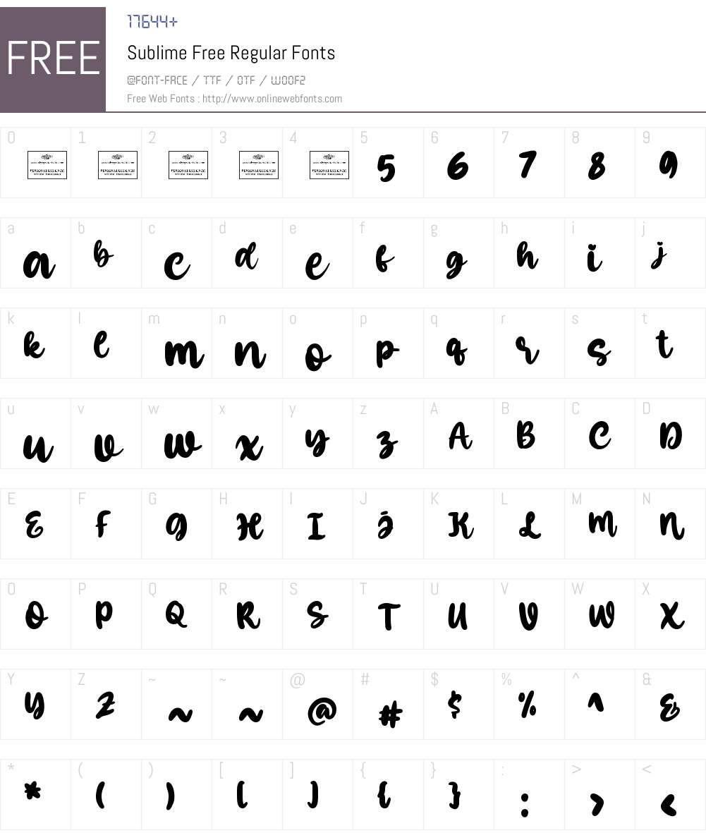 Sublime Free 1.005;Fontself Maker 3.5.8 Fonts Free Download ...