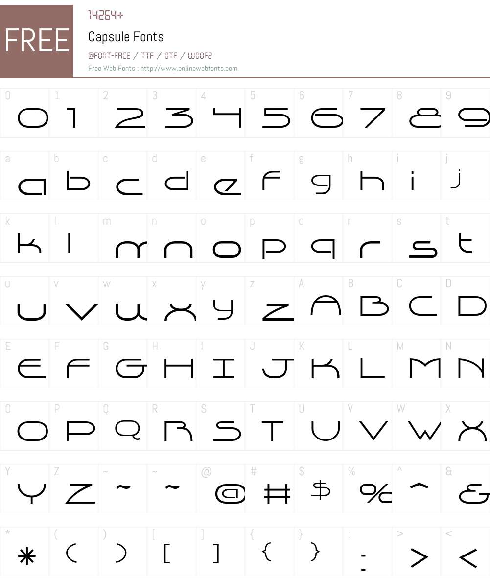 Capsule 1.0 Fonts Free Download - OnlineWebFonts.COM