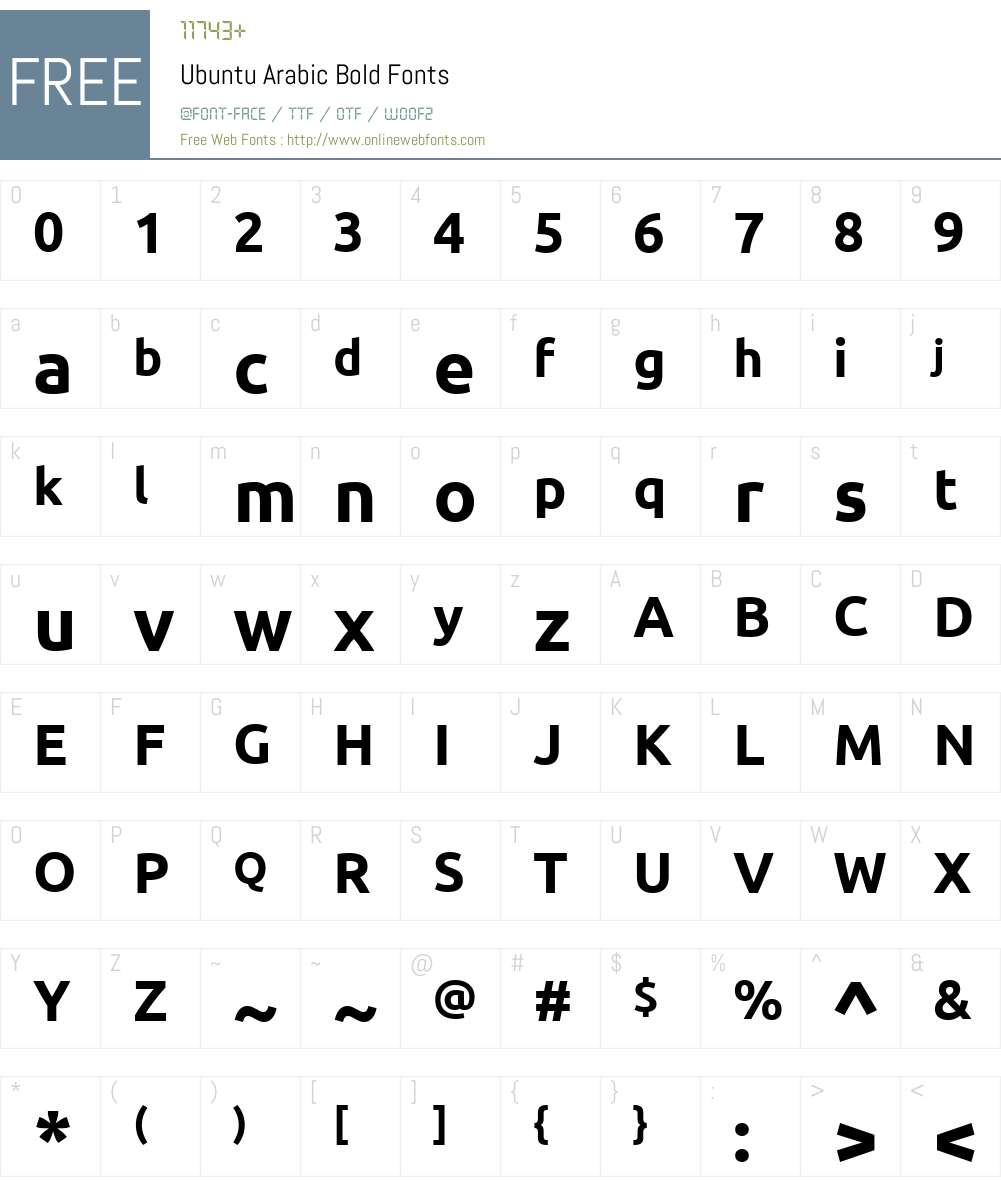 Ubuntu Arabic 0.000 Fonts Free Download - OnlineWebFonts.COM