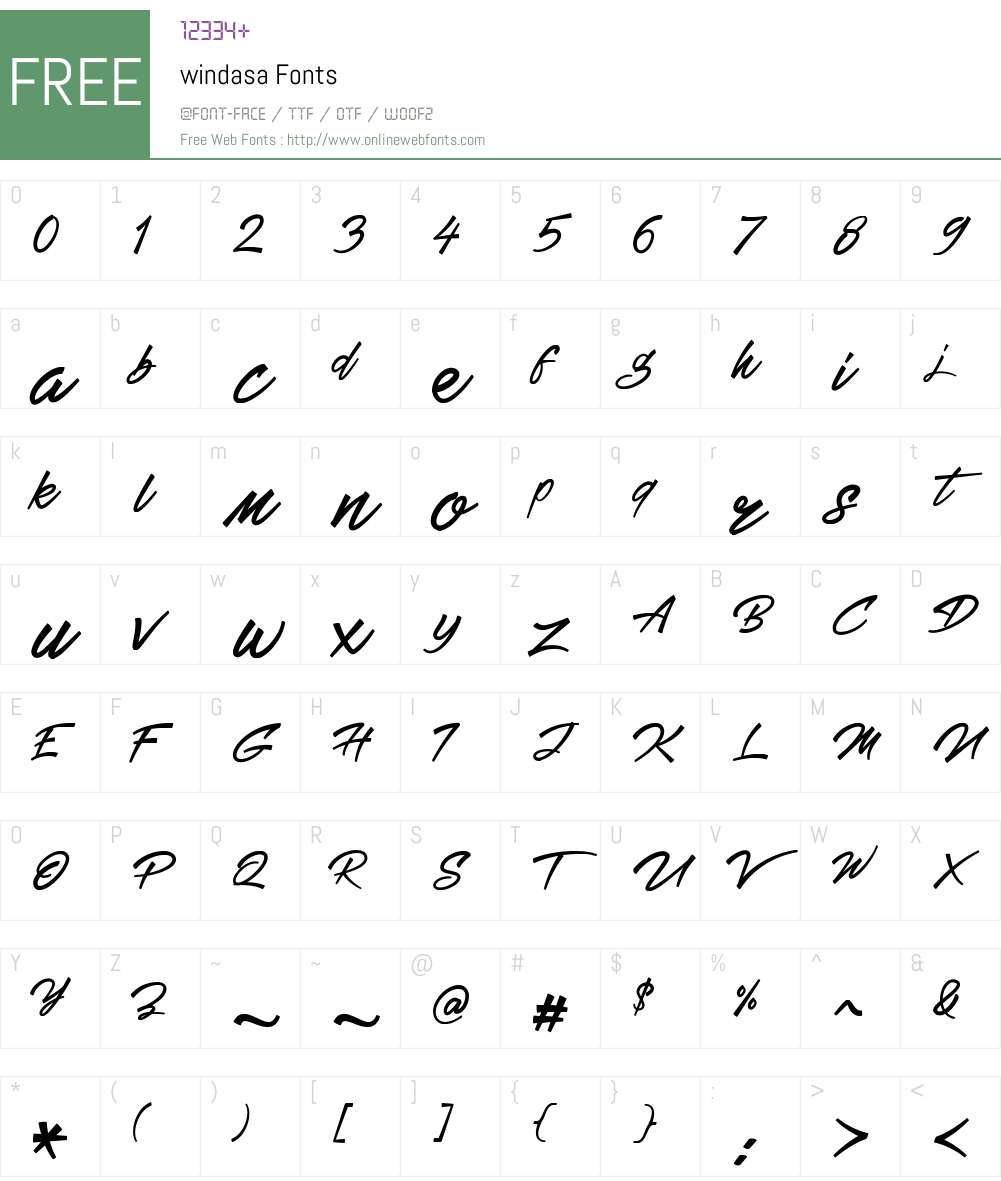 windasa Fonts Free Download - OnlineWebFonts.COM
