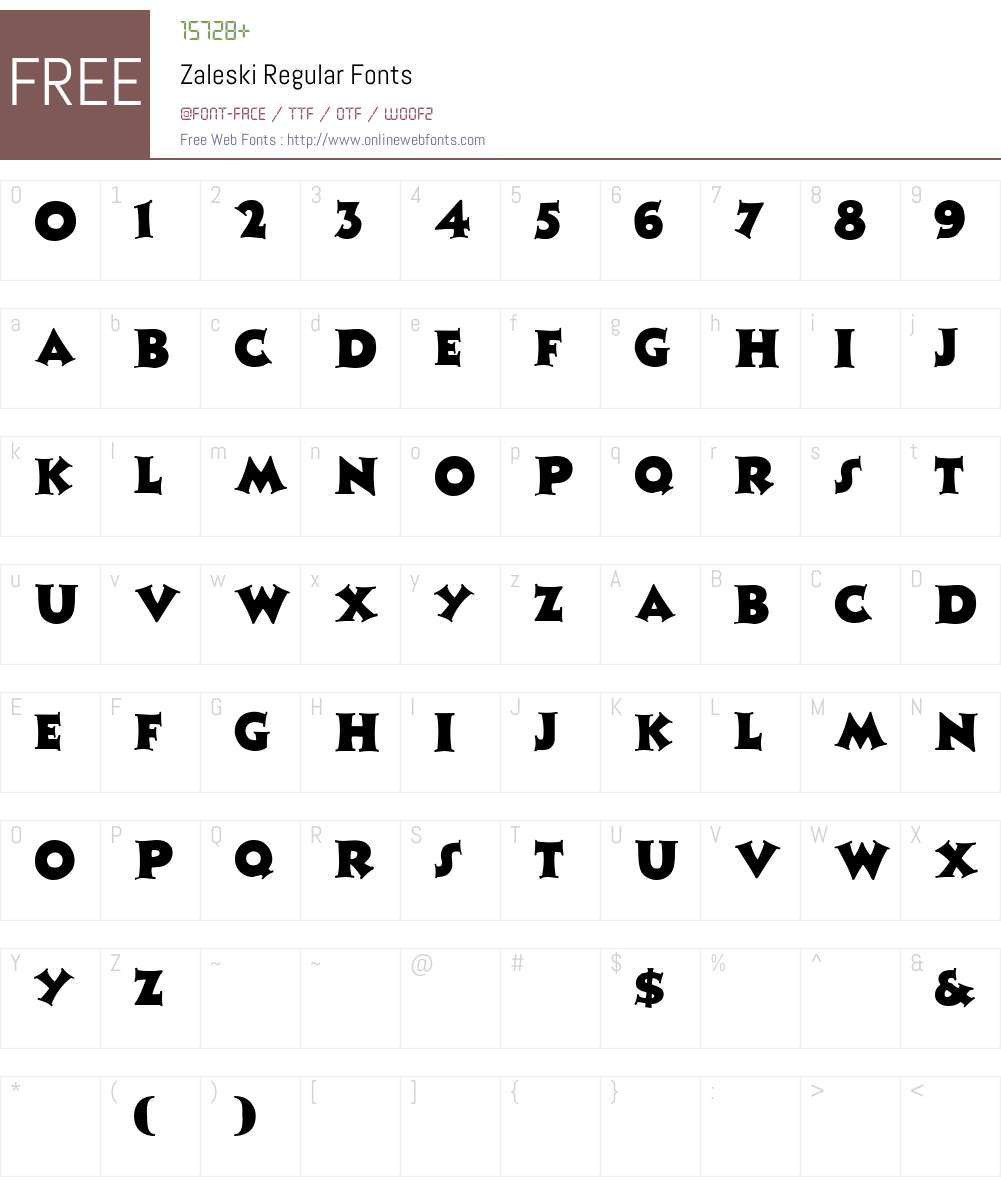 Zaleski Regular Altsys Metamorphosis:4/13/92 Fonts Free Download ...