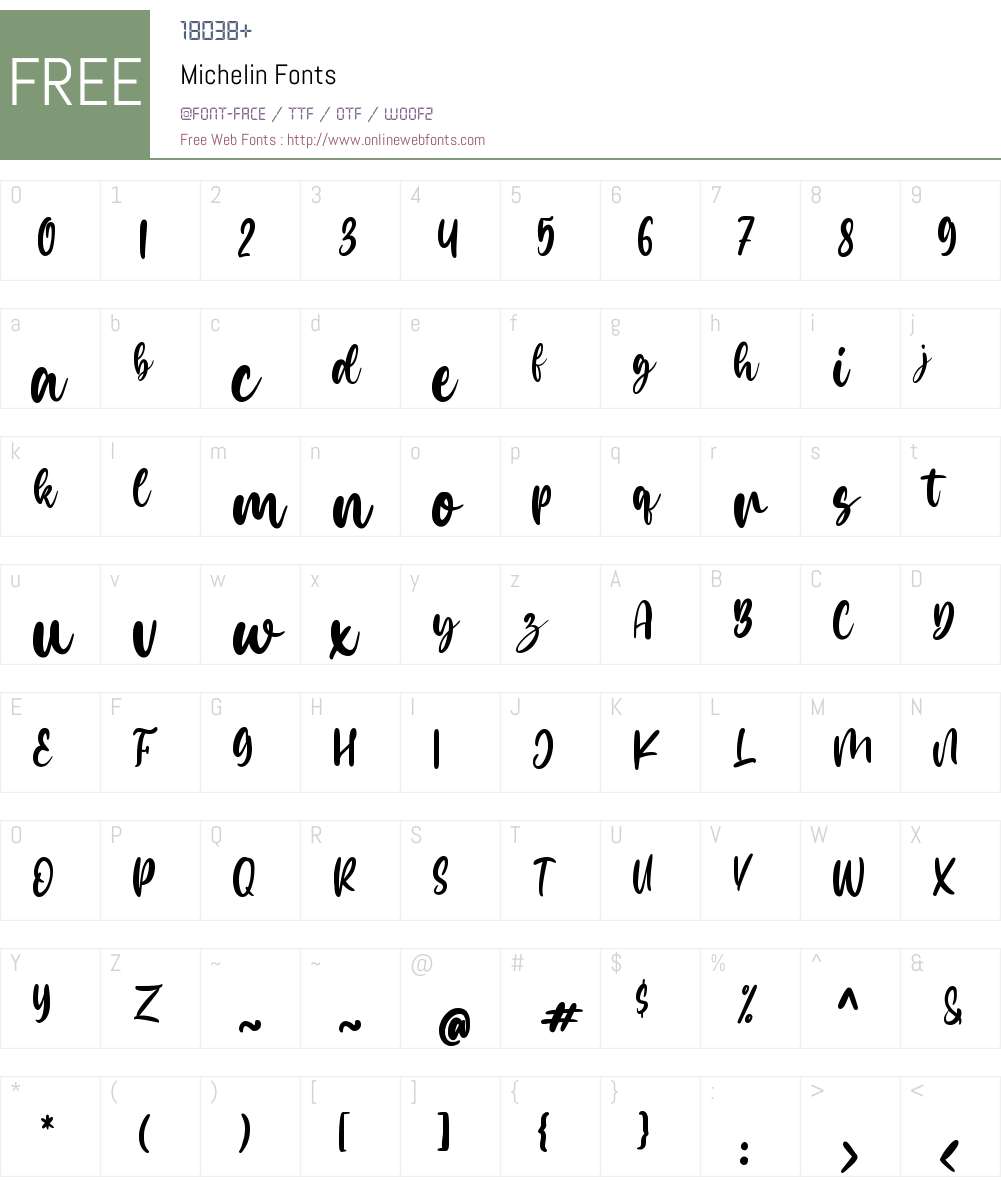 Michelin 1.00;May 1, 2021;FontCreator 12.0.0.2567 64-bit Fonts Free ...
