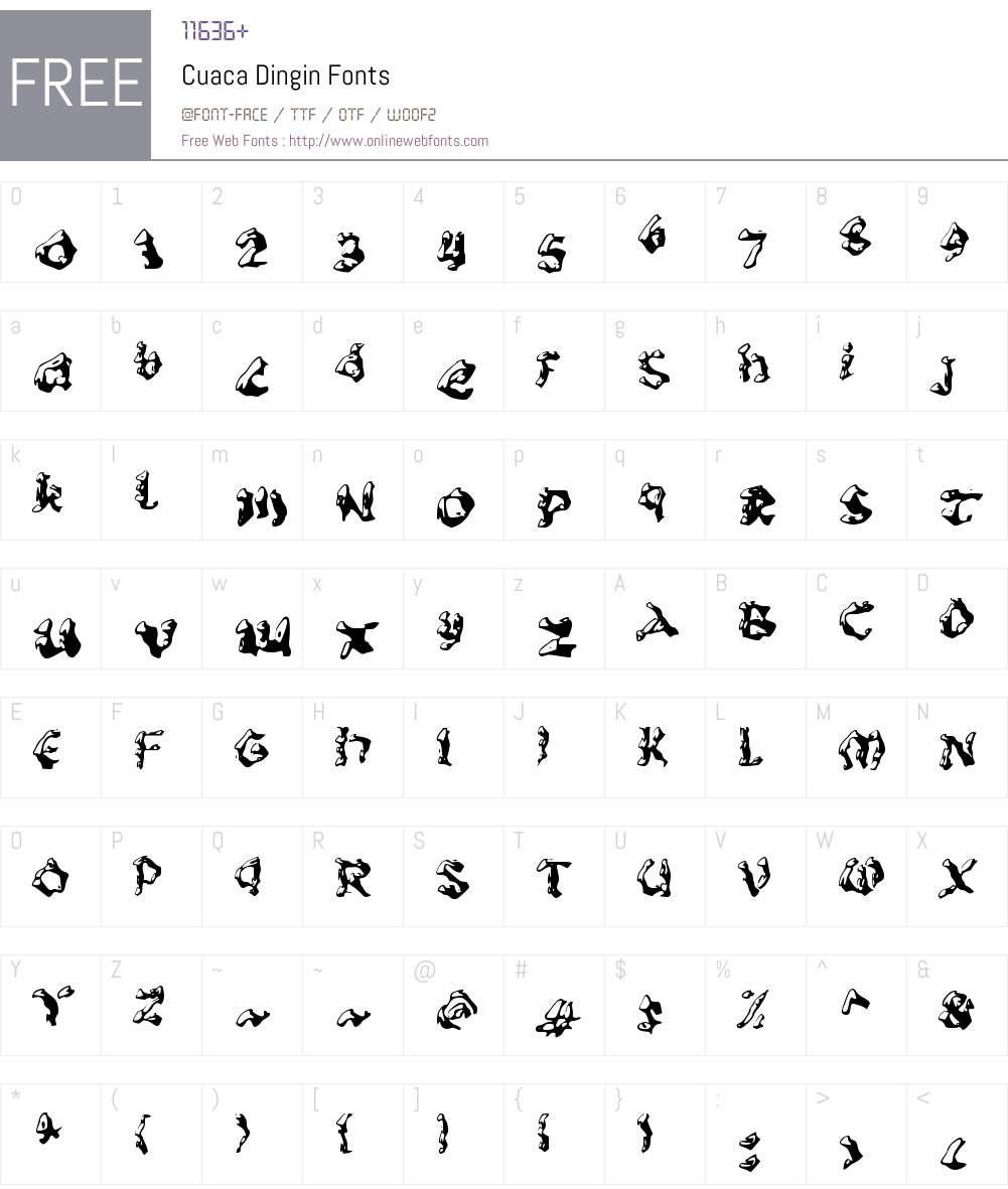 c Cuaca Dingin 001.000 Fonts Free Download - OnlineWebFonts.COM