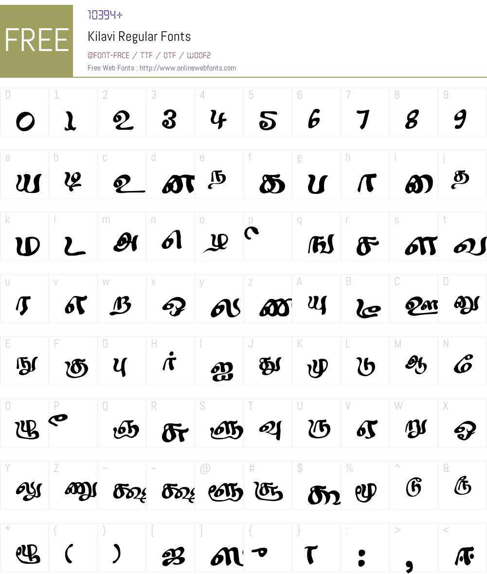 Kilavi Regular Altsys Fontographer 3.5 9/11/93 Fonts Free Download ...