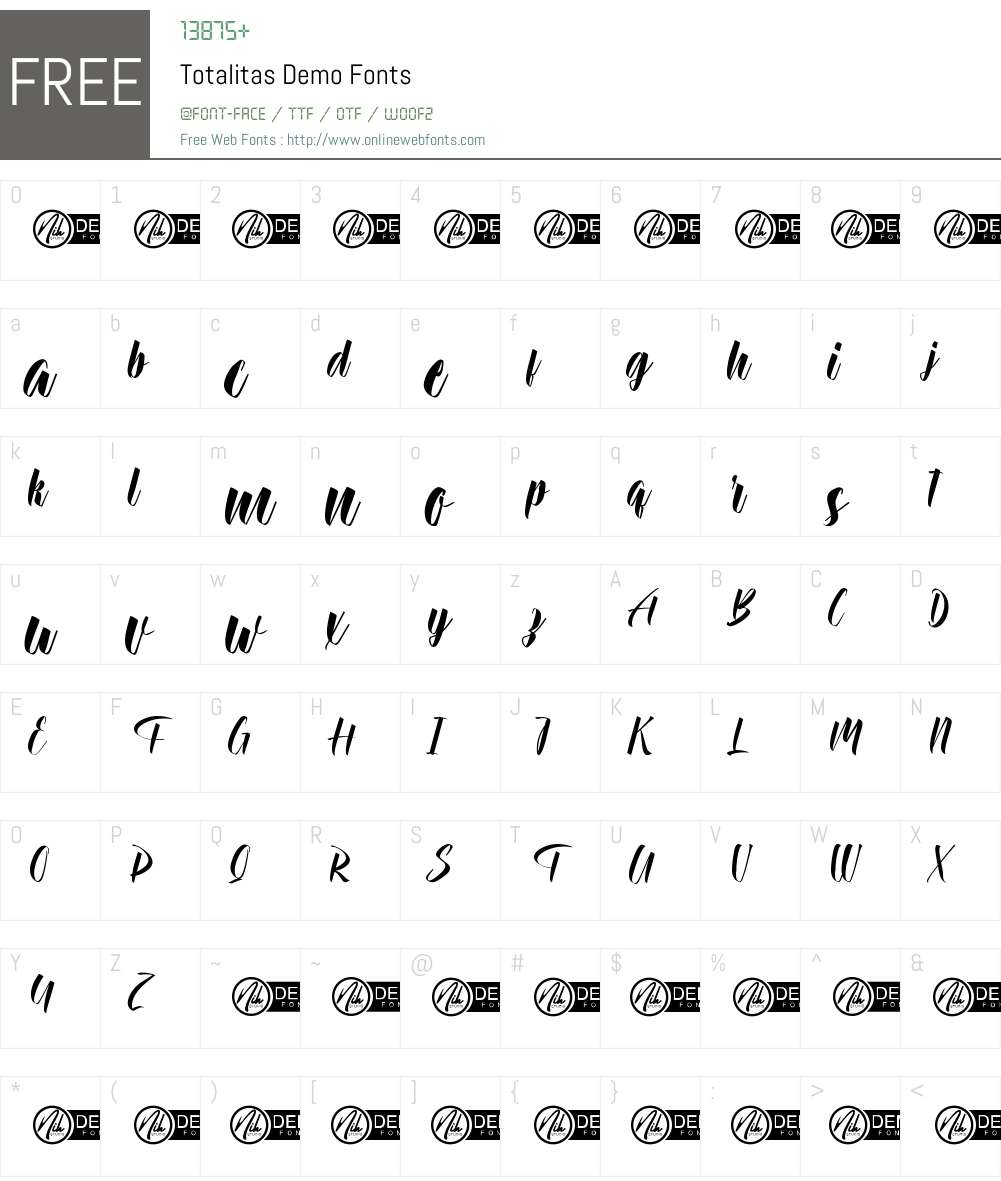 Totalitas Demo 1.001;Fontself Maker 3.5.7 Fonts Free Download ...