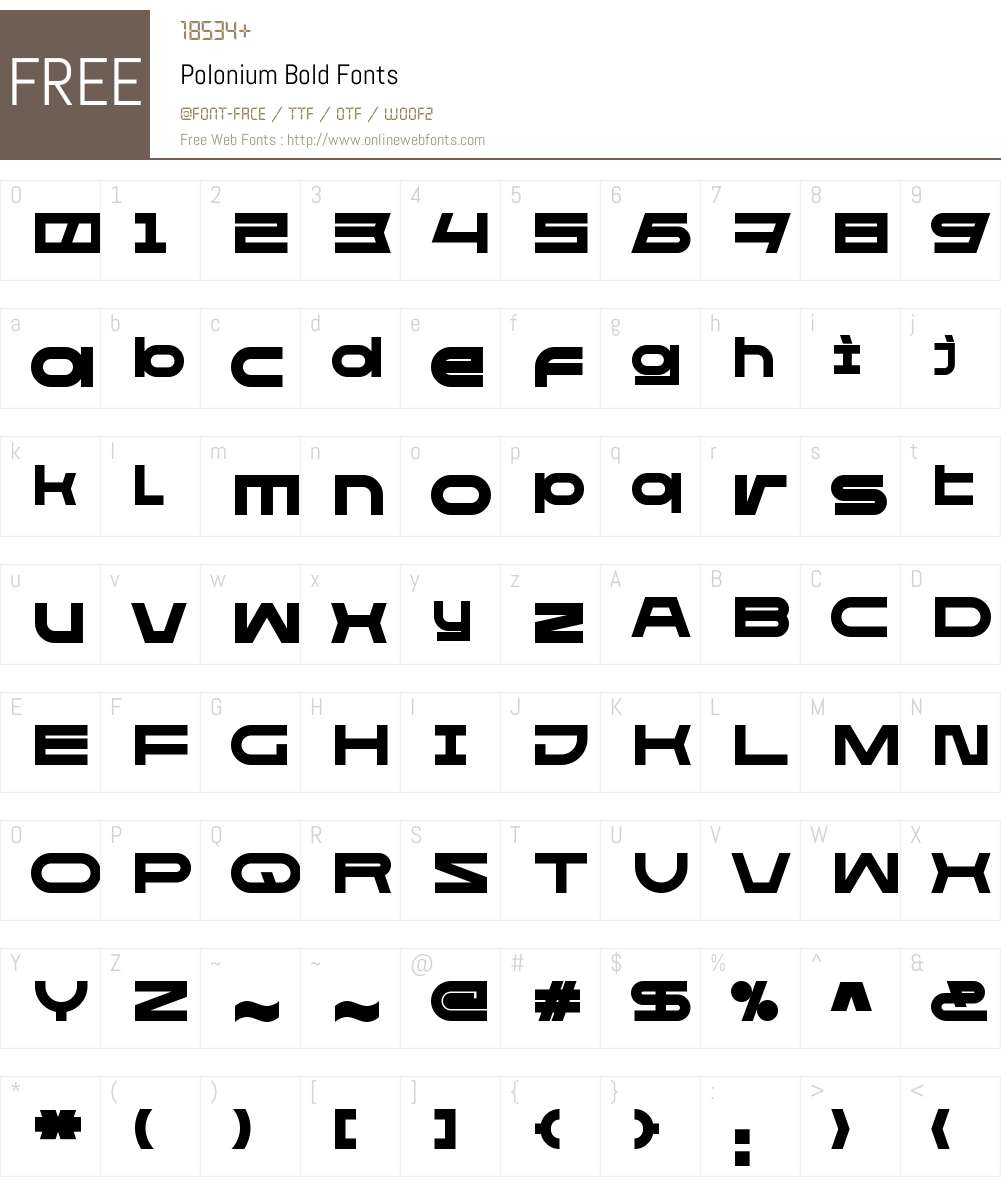 Polonium 1.017;Fontself Maker 3.5.4 Fonts Free Download - OnlineWebFonts.COM
