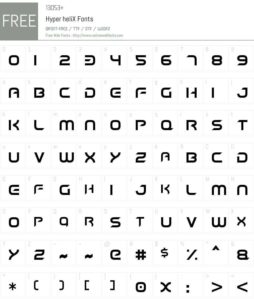 Hyper heliX 1.10;October 24, 2019;FontCreator 12.0.0.2547 64-bit Fonts Free Download ...