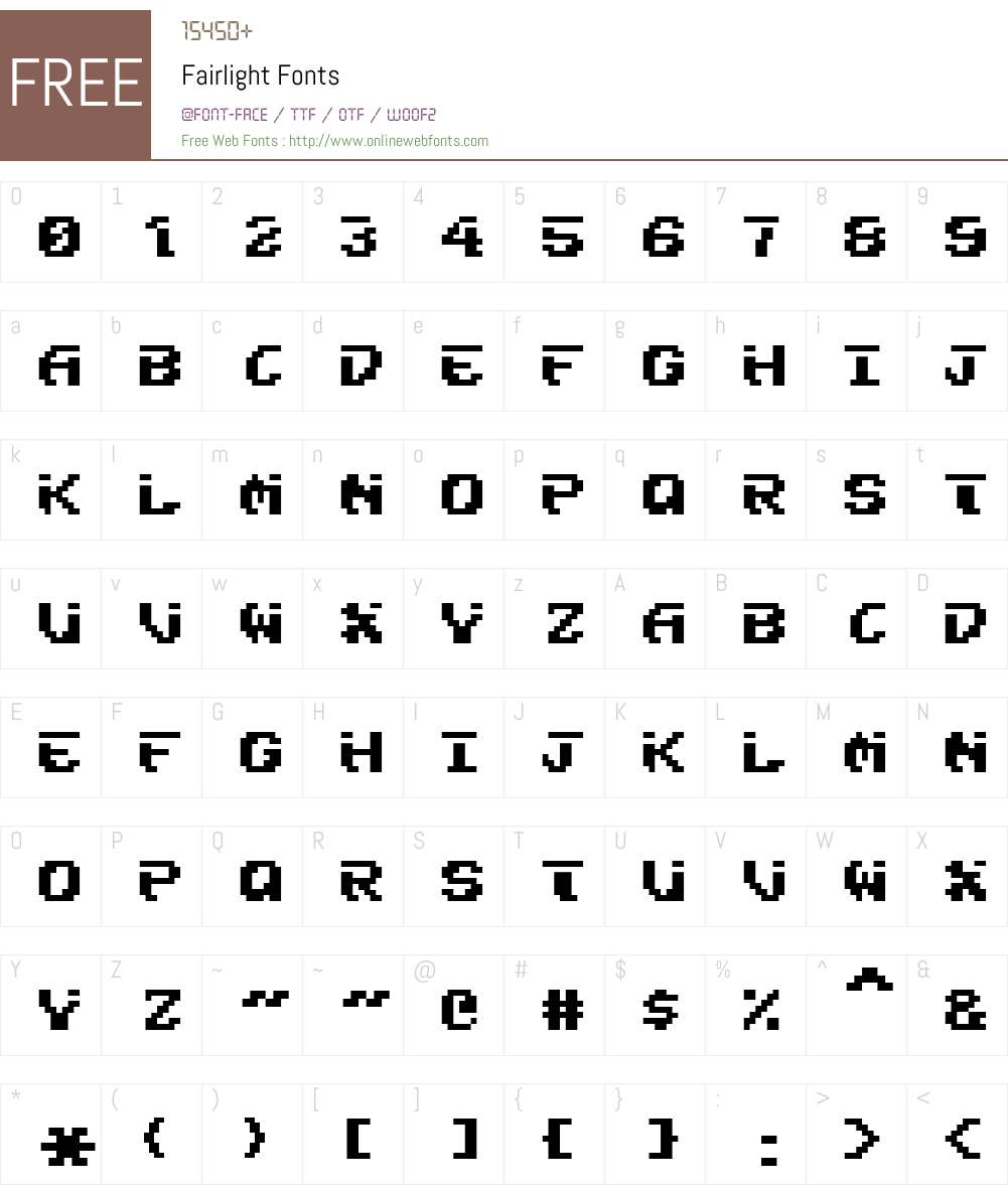 Fairlight 1.0 03.07.99 Fonts Free Download - OnlineWebFonts.COM