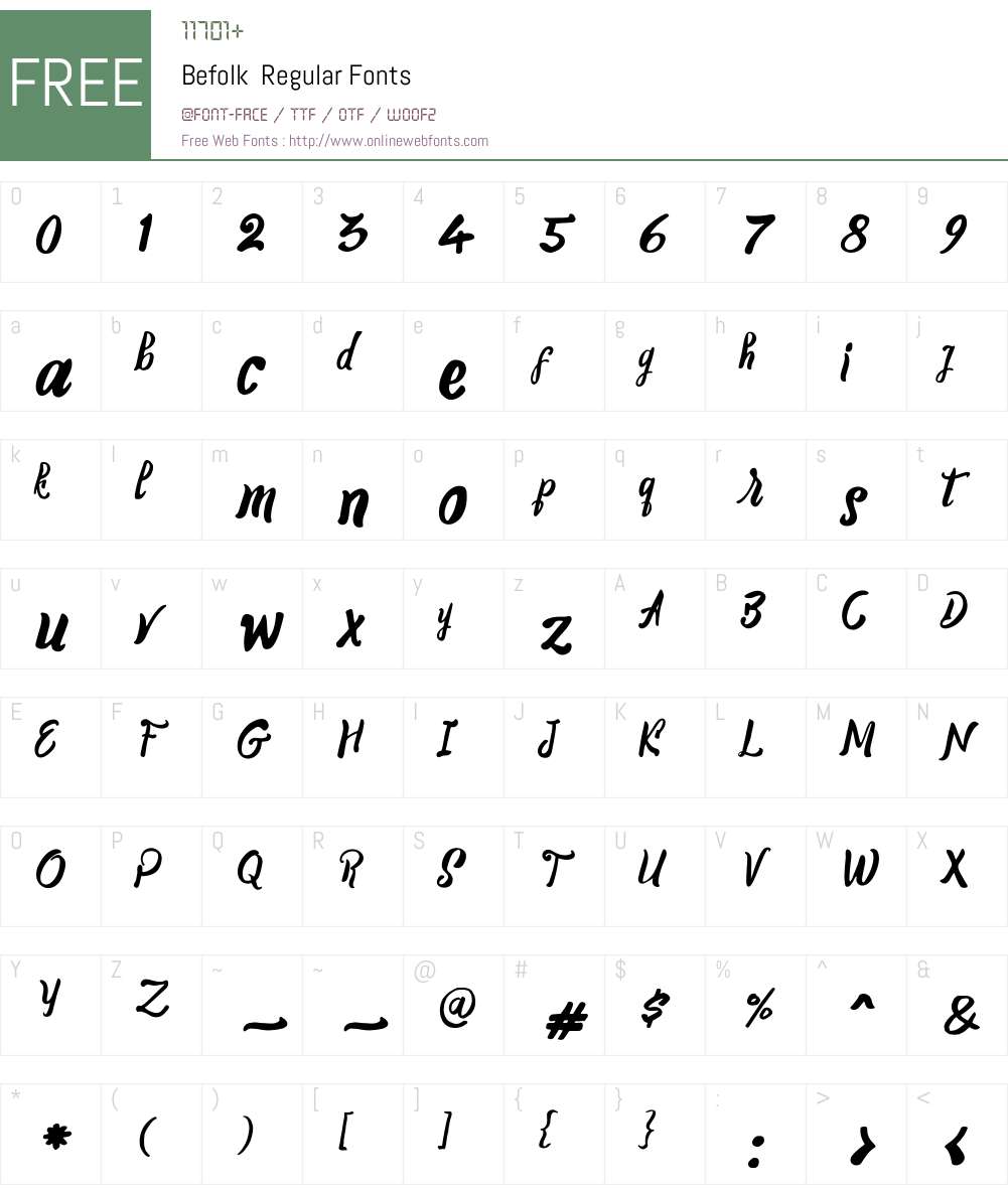 Befolk 1.000 Fonts Free Download - OnlineWebFonts.COM