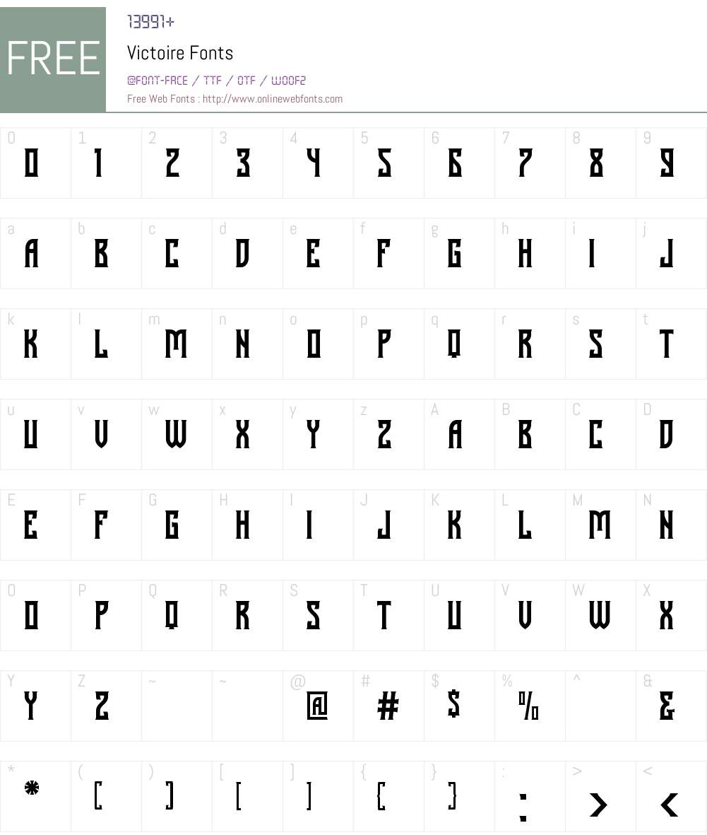 Victoire 1.000 Fonts Free Download - OnlineWebFonts.COM