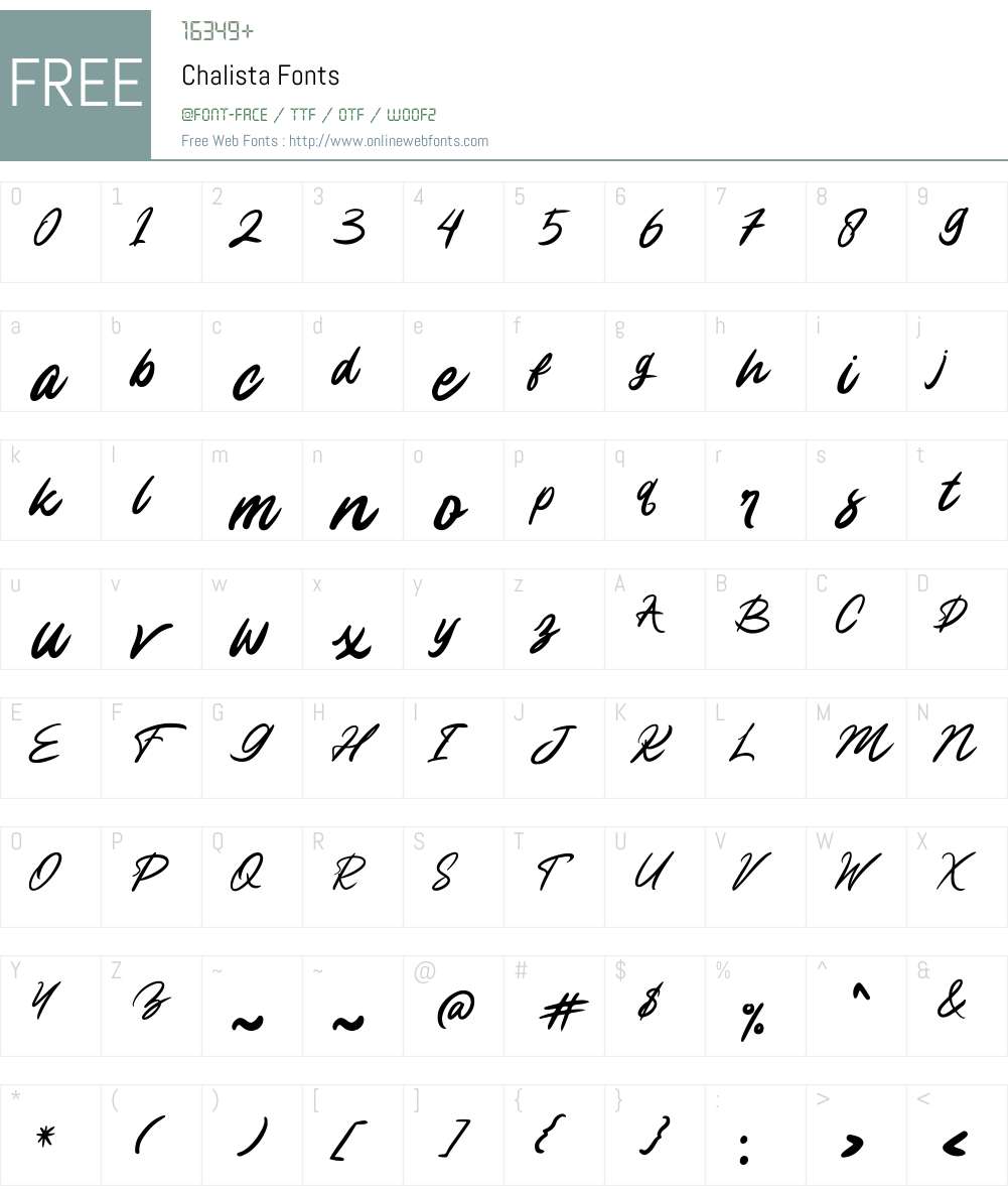 Chalista 1.002;Fontself Maker 3.5.1 Fonts Free Download ...