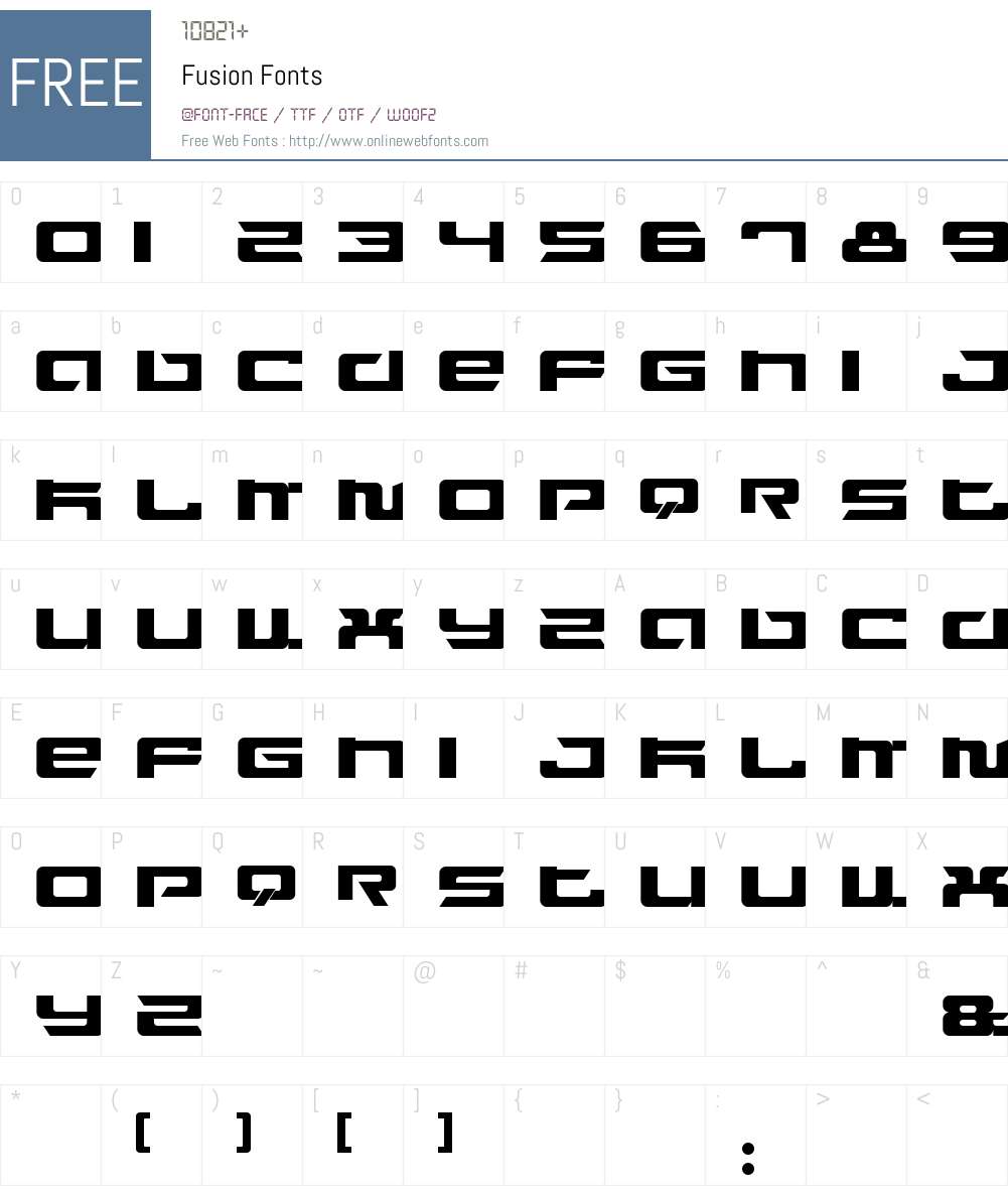 Fusion V1 1.0 Fonts Free Download - OnlineWebFonts.COM