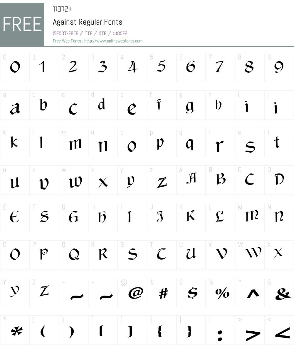 Against Regular Altsys Metamorphosis:10/26/94 Fonts Free Download ...