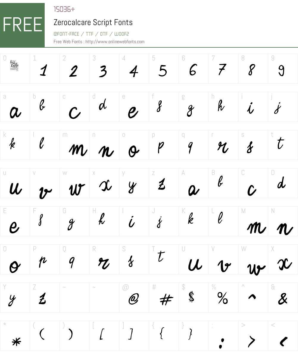 Zerocalcare Script 1.007 Fonts Free Download - OnlineWebFonts.COM