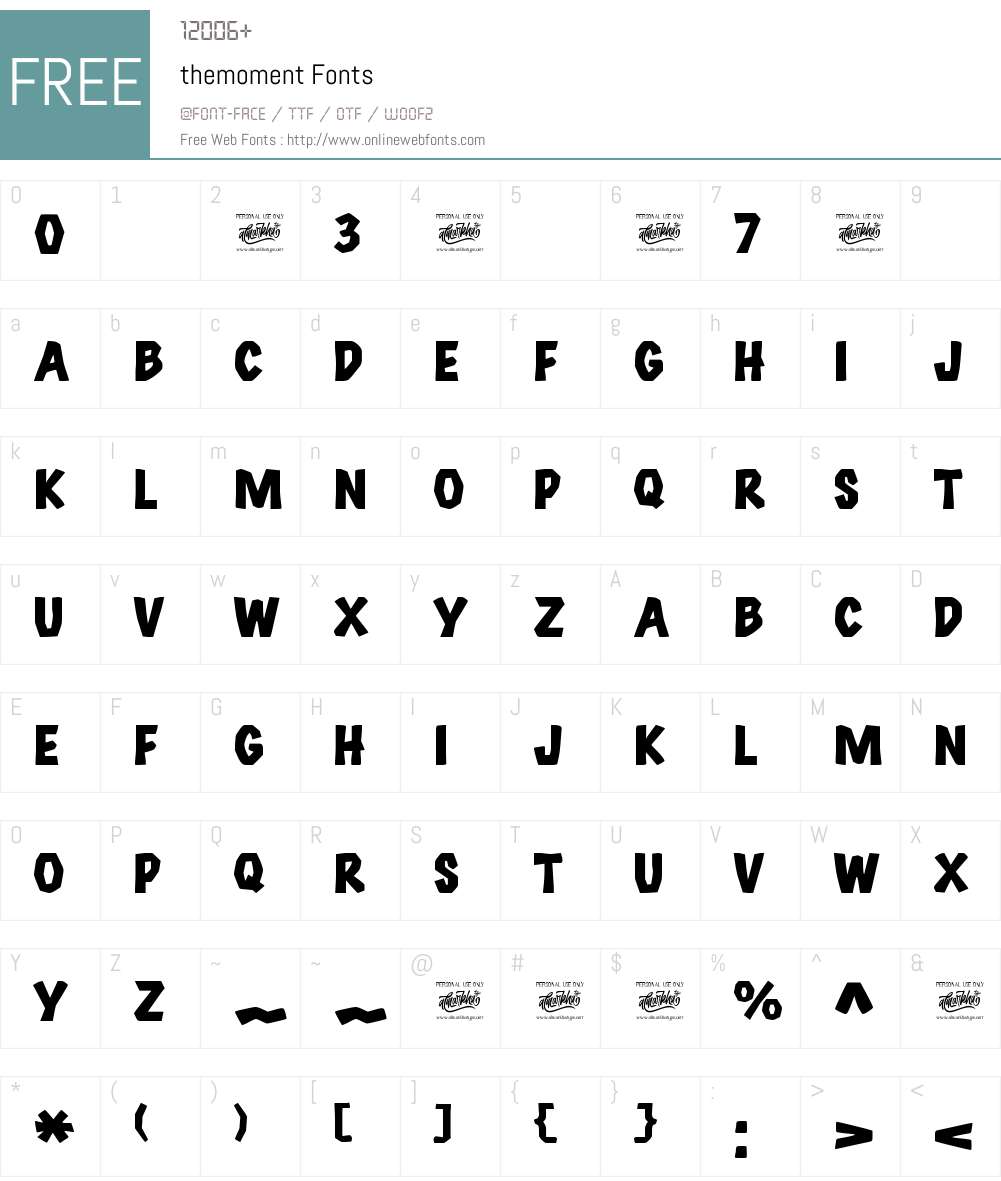 themoment 1.00;September 27, 2021;FontCreator 13.0.0.2683 64-bit Fonts Free Download ...