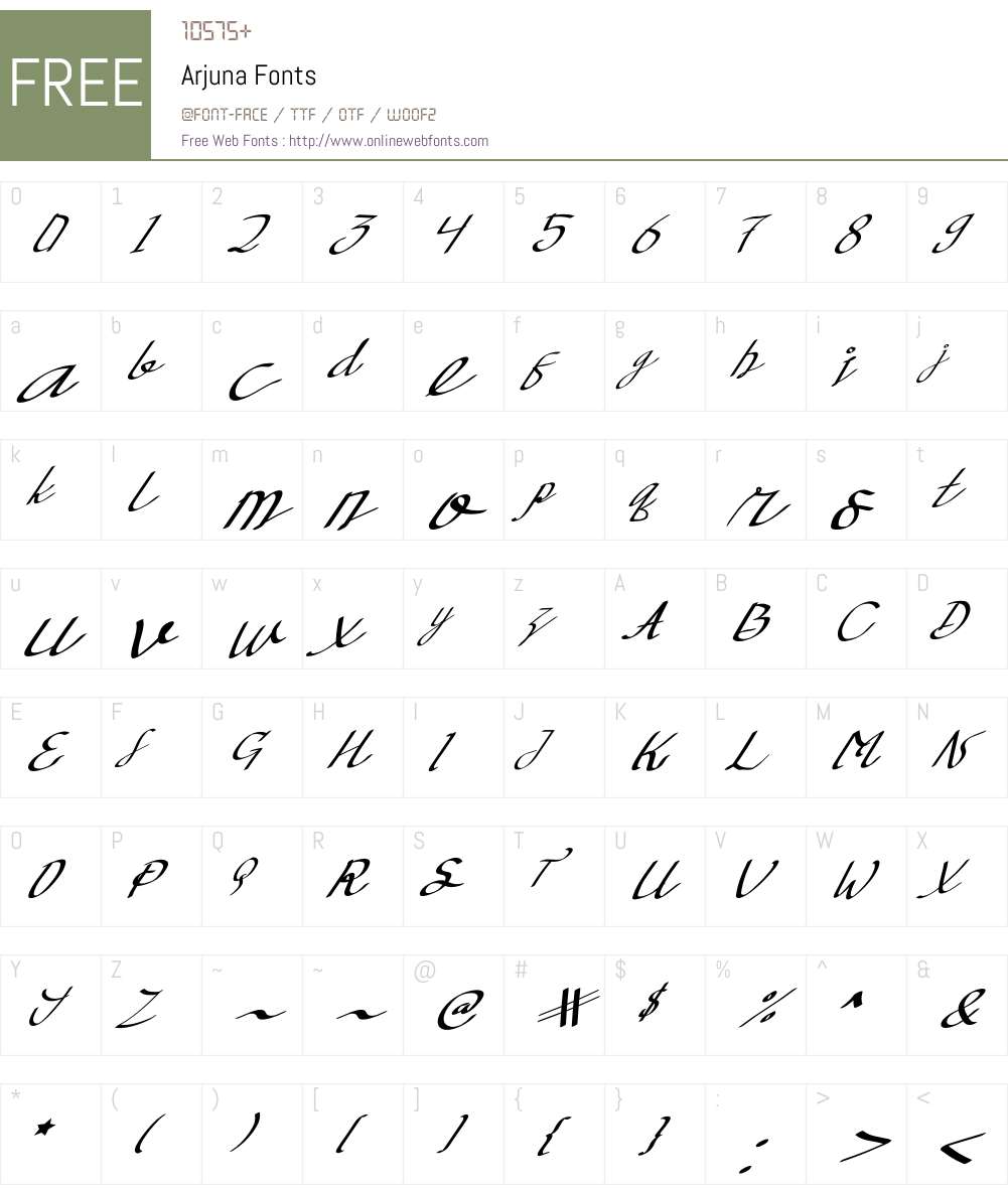 Arjuna 1.00;November 20, 2020;FontCreator 12.0.0.2525 64-bit Fonts Free Download ...