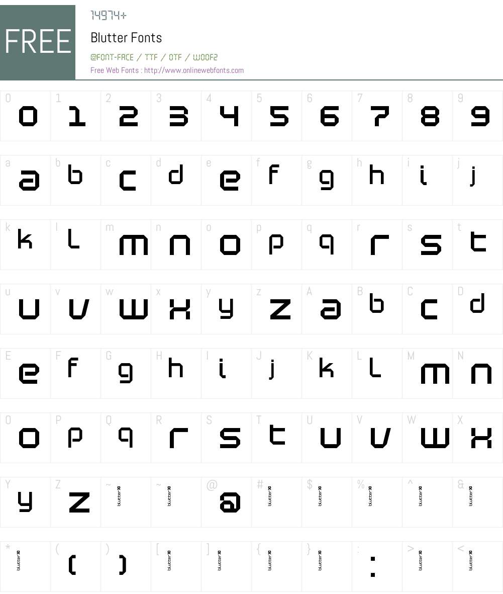 Blutter Fonts Free Download - OnlineWebFonts.COM
