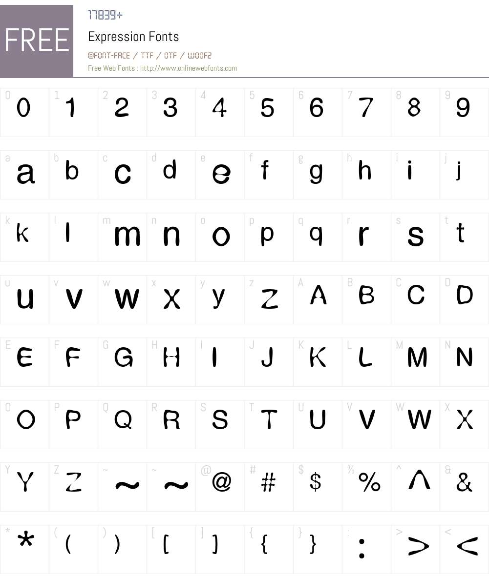 Expression Macromedia Fontographer 4.1 1/9/2000 Fonts Free Download ...