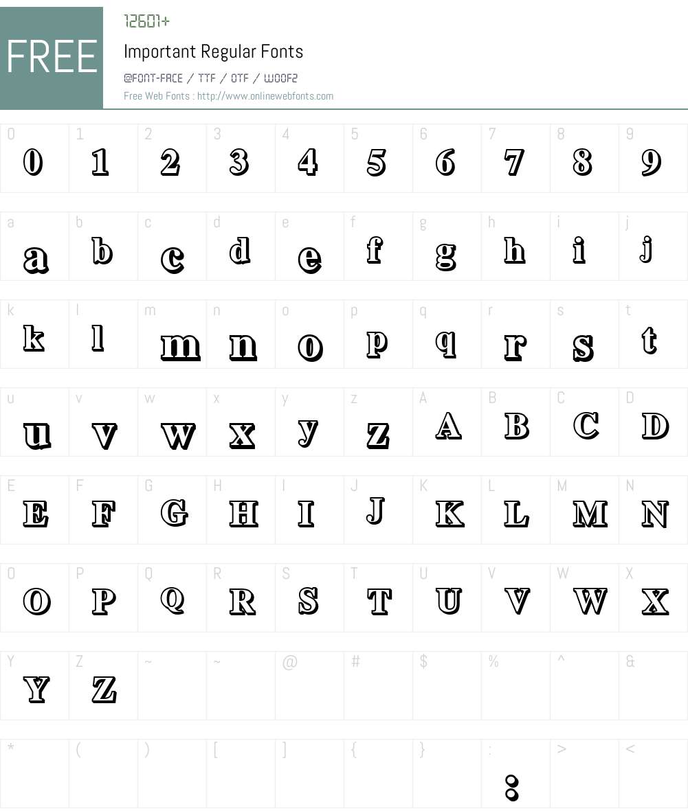 Important Regular 1 000 Fonts Free Download OnlineWebFonts COM