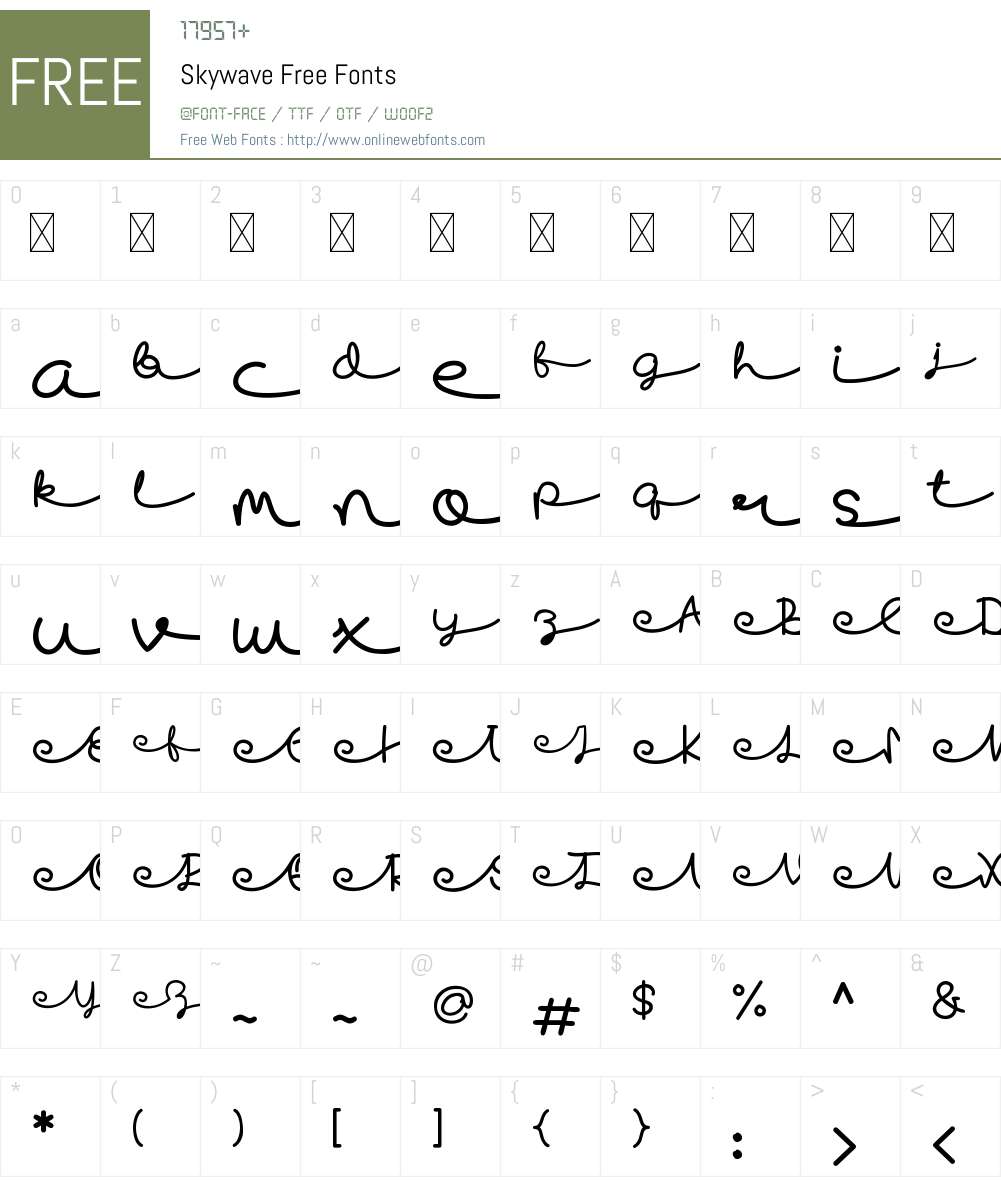Skywave Free 1.008;Fontself Maker 3.0.1 Fonts Free Download - OnlineWebFonts.COM