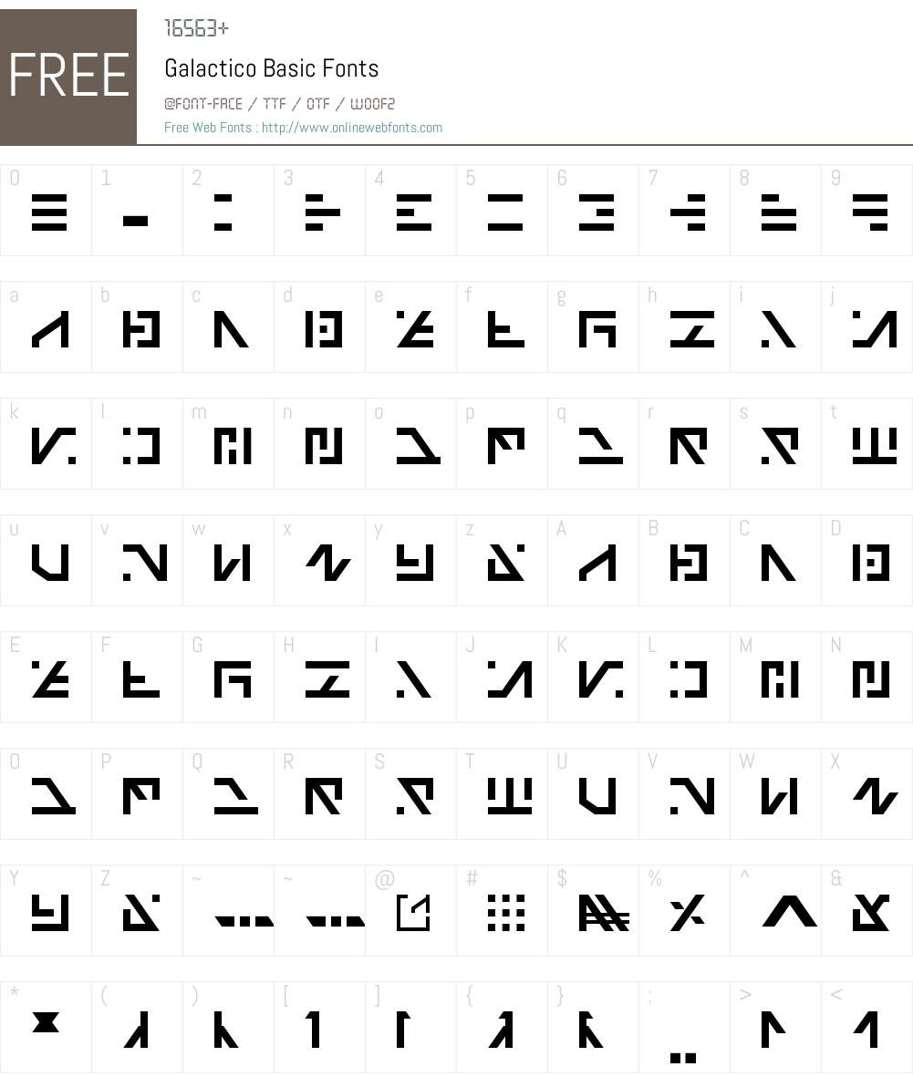 Galactico Basic 1.002;Fontself Maker 3.0.2 Fonts Free Download - OnlineWebFonts.COM